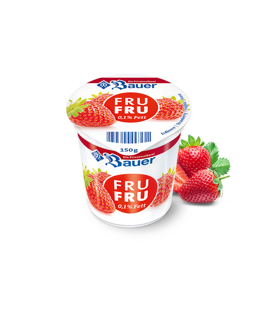 Bauer Fru Fru Fruit Yogurt - Strawberry – Reachmore Sales Distribution ...